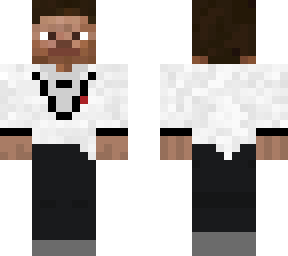 Minecraft Papercraft Tuxedo Steve