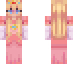 princess peach | Minecraft Skins
