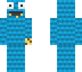 Cookie Monster | Minecraft Skin