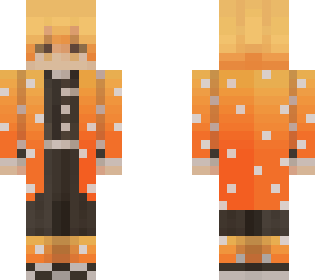 demon slayer | Zenitsu Agatsuma | | Minecraft Skin
