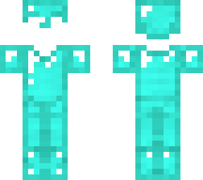 Minecraft Diamond Armor Skin