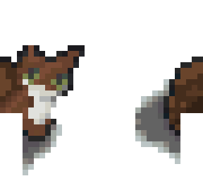 Maxwell the cat but brown!(CREDIT TO QUXXL FOR A BASE) | Minecraft Skin