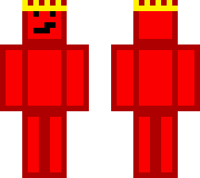 official reddy skin (with crown) | Minecraft Skin