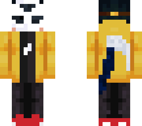 scythe reaper (death) as human | Minecraft Skin