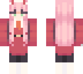 zero two | Minecraft Skins
