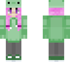 green axolotl | Minecraft Skins