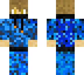 blue jacket | Minecraft Skin