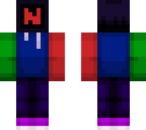 Cable playing Netflix | Minecraft Skin