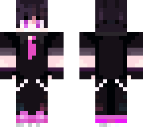 Enderman humano | Minecraft Skin