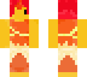 Flame princess | Minecraft Skin