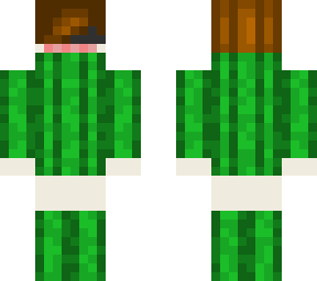 Green Turtleneck Boy | Minecraft Skin