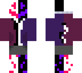 half black half white | Minecraft Skins