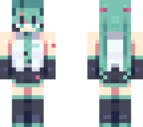 hatsune miku | Minecraft Skin