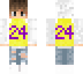 Kobe jersey guy | Minecraft Skin