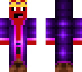Magic Red King123 | Minecraft Skin
