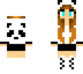 panda girl | Minecraft Skins