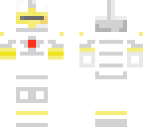 Platinum armor Terraria | Minecraft Skin