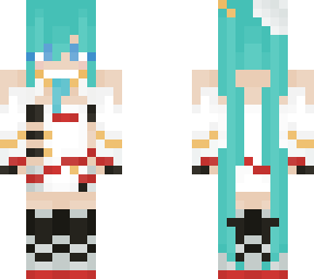 racing miku | Minecraft Skins