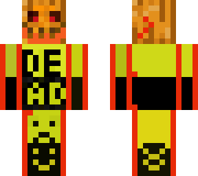 scary snow golem skin | Minecraft Skin
