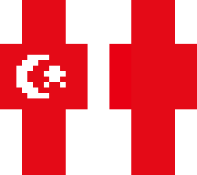 Turkey Flag | Minecraft Skin