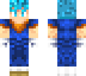 vegito blue | Minecraft Skin