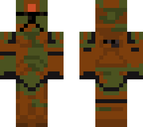407th Infantry Trooper (Variant 1) | Minecraft Skin