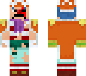 one piece buggy | Minecraft Skins