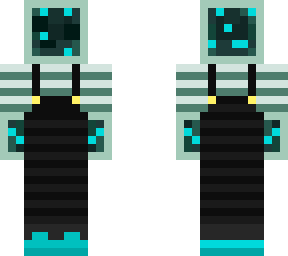 Deep Dark Slime | Minecraft Skin