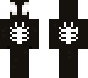 venom spiderman | Minecraft Skins