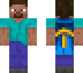 Steve with a cape (Minecon 2012) | Minecraft Skin