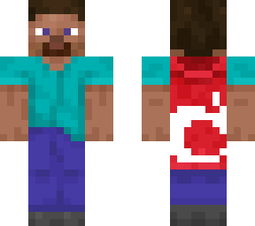 Steve with a cape (Mojang) | Minecraft Skin