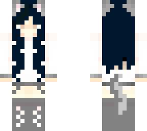 Wolf girl | Minecraft Skin