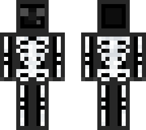 black skeleton | Minecraft Skins