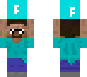 cool steve holding facebook | Minecraft Skin