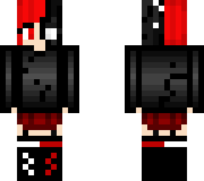 corruption girl | Minecraft Skins