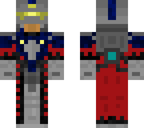 Dark/admech Skitarii vanguard | Minecraft Skin