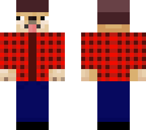 lumberjack shiba | Minecraft Skin