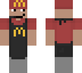 mcdonalds worker | Minecraft Skins
