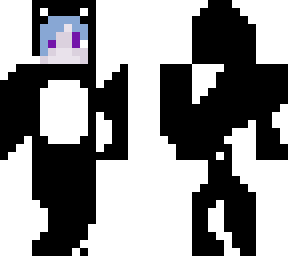 panda girl | Minecraft Skins