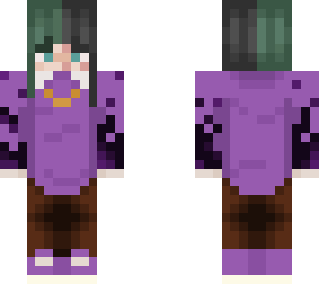 purple fire jumper | Minecraft Skin