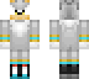 Silver the Hedgehog | Minecraft Skin