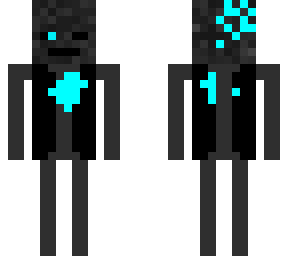 Techno Wither Skeleton | Minecraft Skin