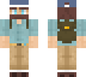 man with beard | Minecraft Skins