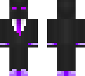 black and purple | Minecraft Skins