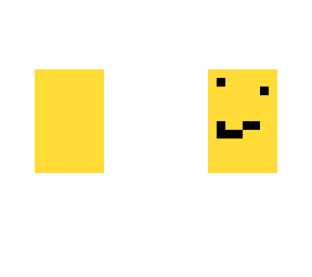 block of cheese with face | Minecraft Skin