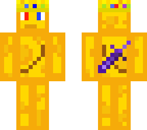 netherite sword on back | Minecraft Skins