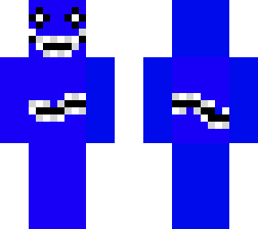 creepy Blue monster(reupload) | Minecraft Skin