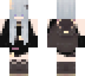 Cute Witch Girl | Minecraft Skin
