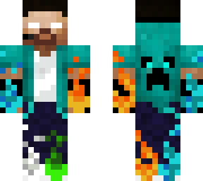 Elements Herobrine | Minecraft Skin