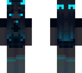 emo warden girl | Minecraft Skin